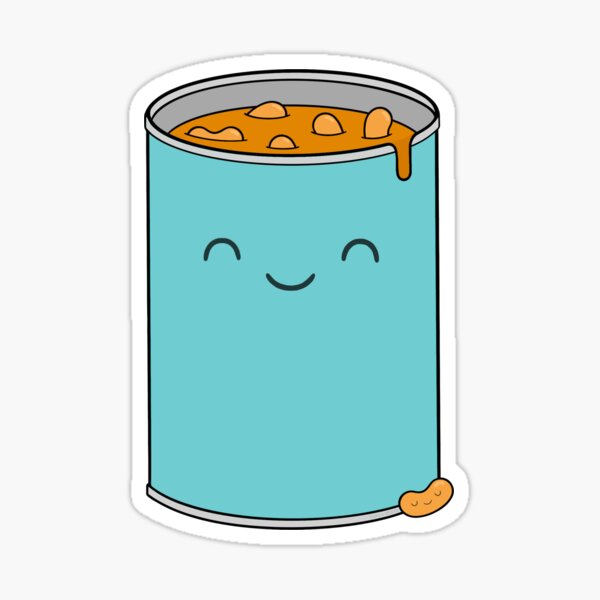 "Cute Beans" Sticker for Sale by BaconPancakes21 | Redbubble