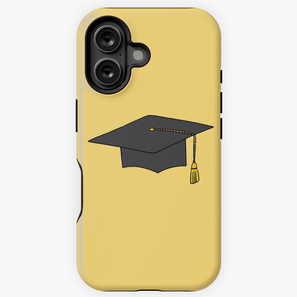 "Golden Yellow Tassel Graduation Cap" Sticker for Sale by ...