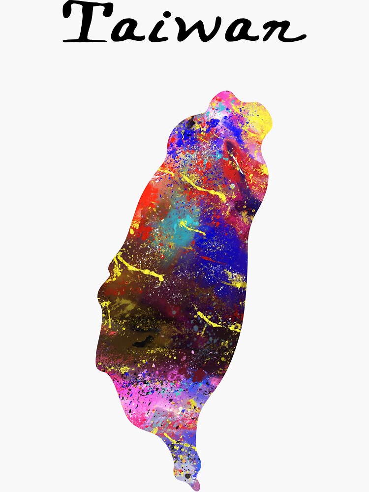 "Taiwan Quote Art Design Inspirational Motivationa" Sticker by ...