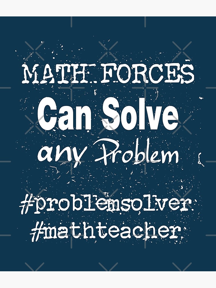 "Maths lovers simple design" Poster by Ribsa | Redbubble