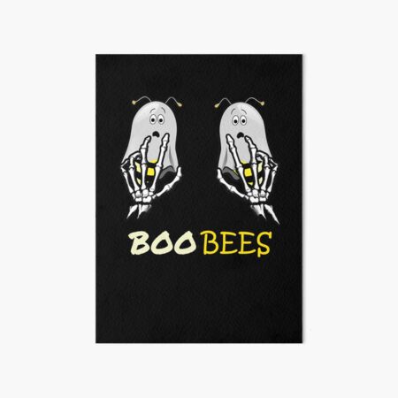 "Squeeze That Boobies, Funny Boo Bees Halloween Costume" Art Board ...
