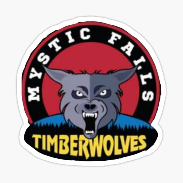 "Mystic Falls Timberwolves " Sticker for Sale by xharrysfalls | Redbubble