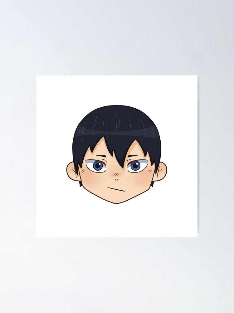 "kageyama tobio chibi (haikyuu!!)" Poster for Sale by tomatosoop ...