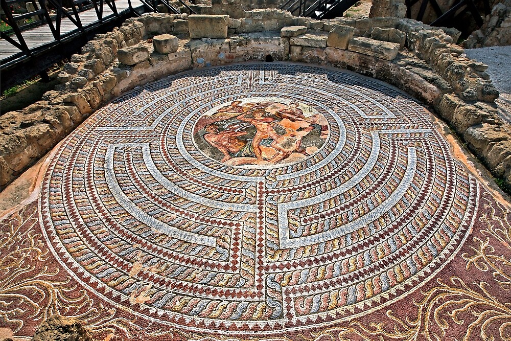 "The Labyrinth of Crete in Cyprus" by Hercules Milas | Redbubble