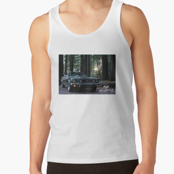 "1968 Ford Mustang: Classic Muscle Car" Tank Top for Sale by ...