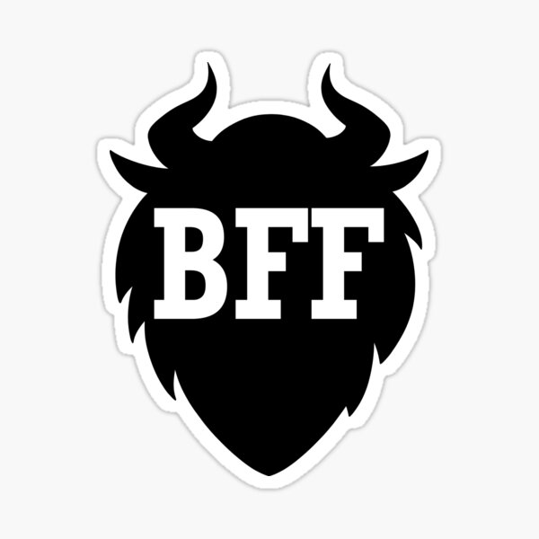 "BEAST FRIENDS FOREVER" Sticker for Sale by FlaffyART | Redbubble