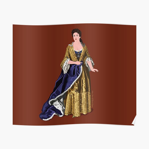 "Anne, Queen Of Great Britain" Poster by Annalisa-Jones | Redbubble