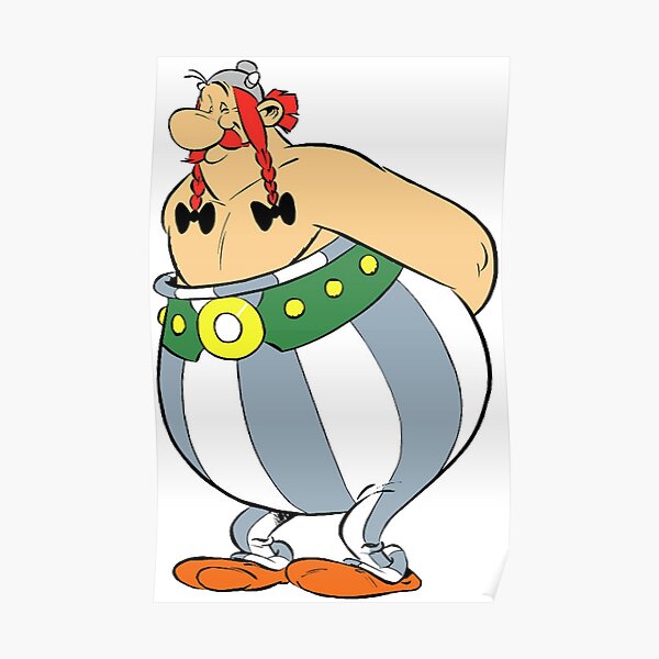 Poster: Obelix | Redbubble