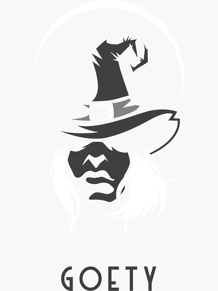 "Goety" Sticker for Sale by PontusSvensson | Redbubble