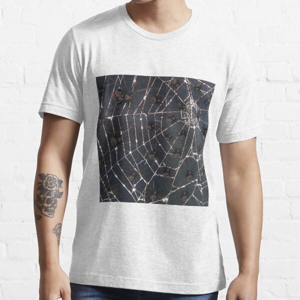 "Spider web with spiders " T-shirt for Sale by Lisaarts | Redbubble ...