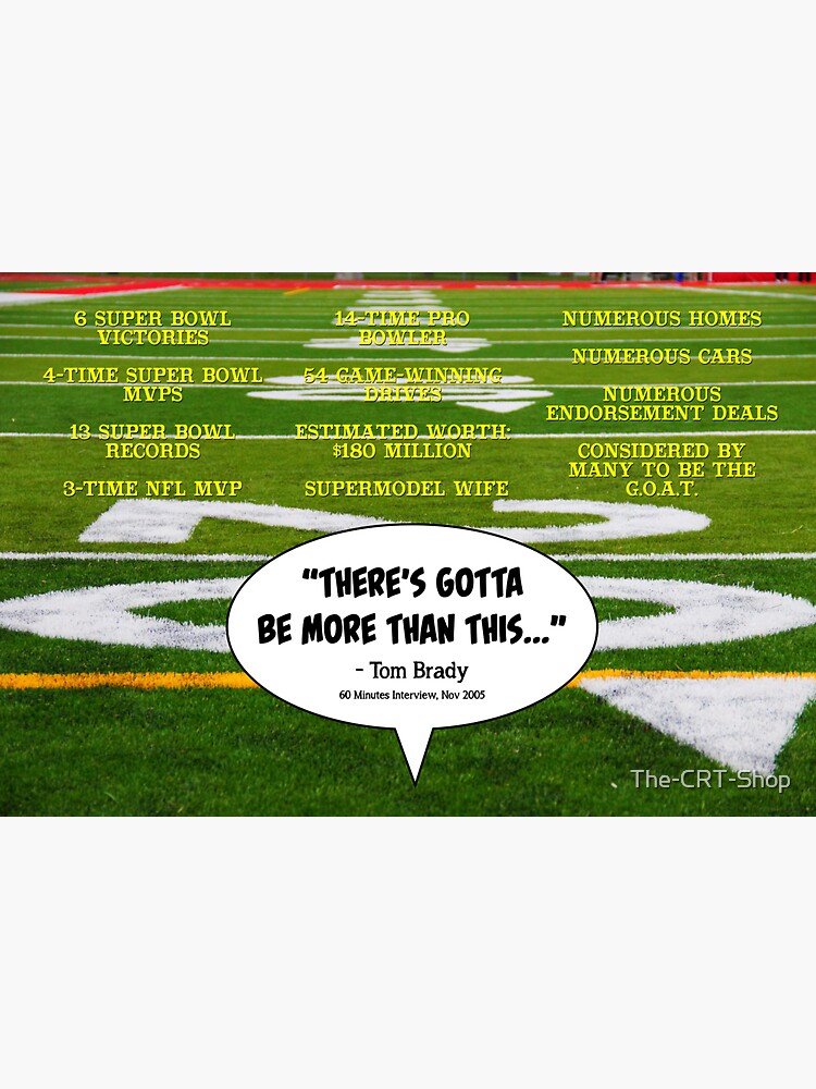 "There's Gotta Be More Than This - 1" Sticker for Sale by The-CRT-Shop ...