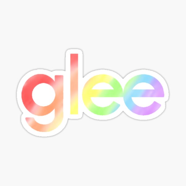 "Glee pastel " Sticker for Sale by Fanartistic | Redbubble