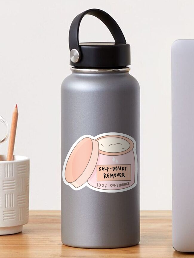 "Self-Care Skincare: Self-Doubt Remover " Sticker for Sale by eggiemel ...