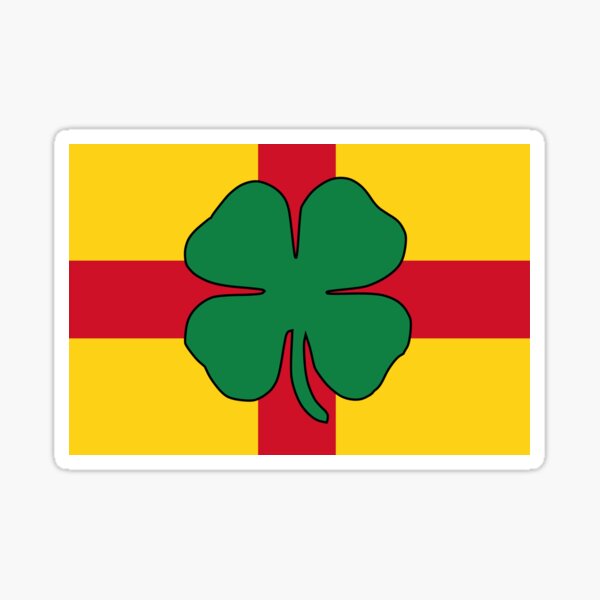 "Alternate Flag of Ulster" Sticker for Sale by Freihalt | Redbubble