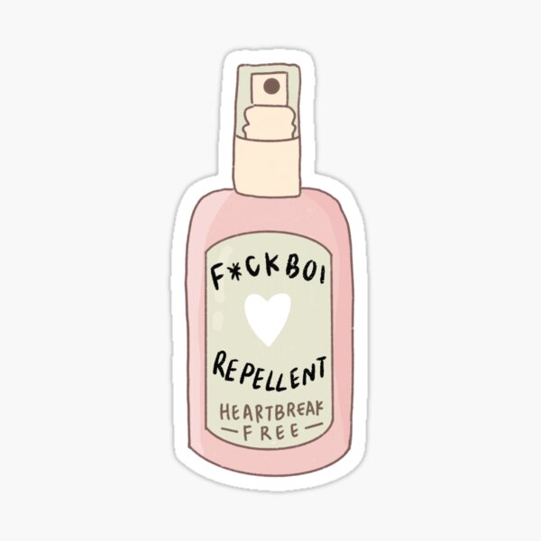 "Self-Care Skincare: F Boy Repellent" Sticker for Sale by eggiemel ...