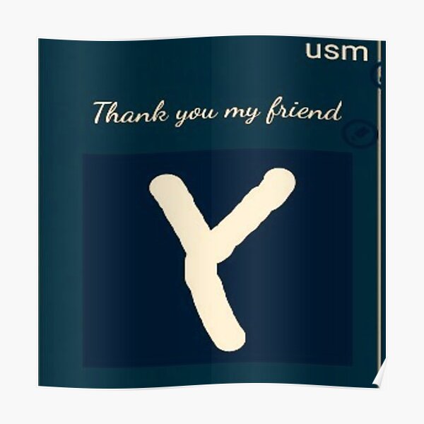 Classic Shirt With One Letter For Your Loved One Poster For Sale By classic-shirt-with-one-letter-for-your-loved-one-poster-for-sale-by