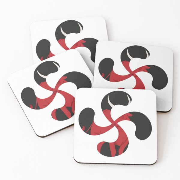 "Basque cross design 2" Coasters (Set of 4) for Sale by eriphile ...