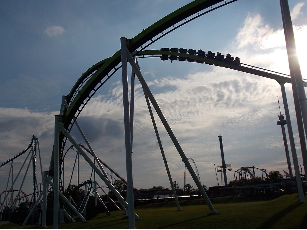 "Fury 325 at Carowinds Roller Coaster" by CoasterLife | Redbubble