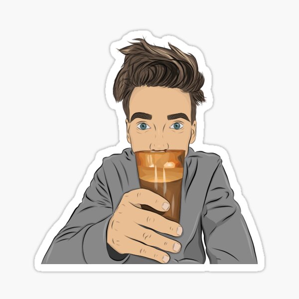 "Joe Sugg " Sticker for Sale by enavallmaja | Redbubble