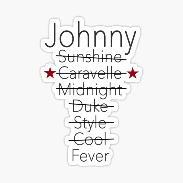 "WKRP | Dr. Johnny Fever " Sticker for Sale by dwinburn | Redbubble