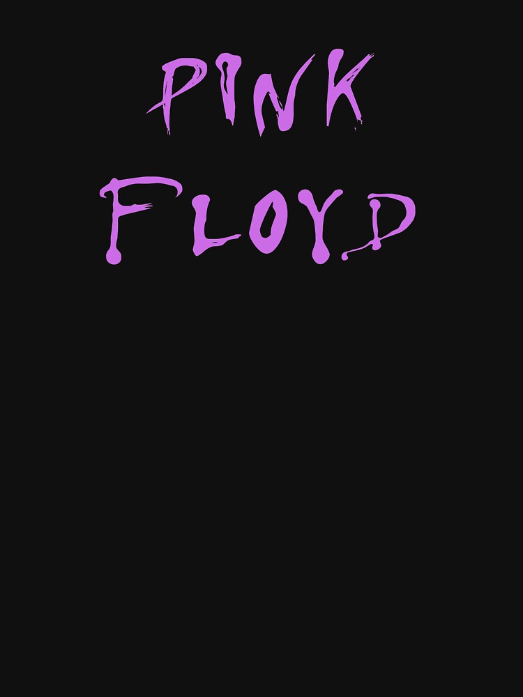 "pink floyd, purple typography" T-shirt by Junsulim | Redbubble