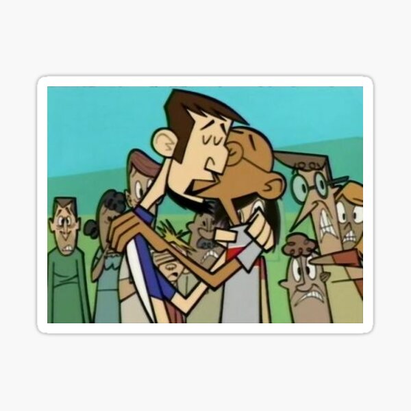 "clone high kissing`" Sticker for Sale by himeguts | Redbubble