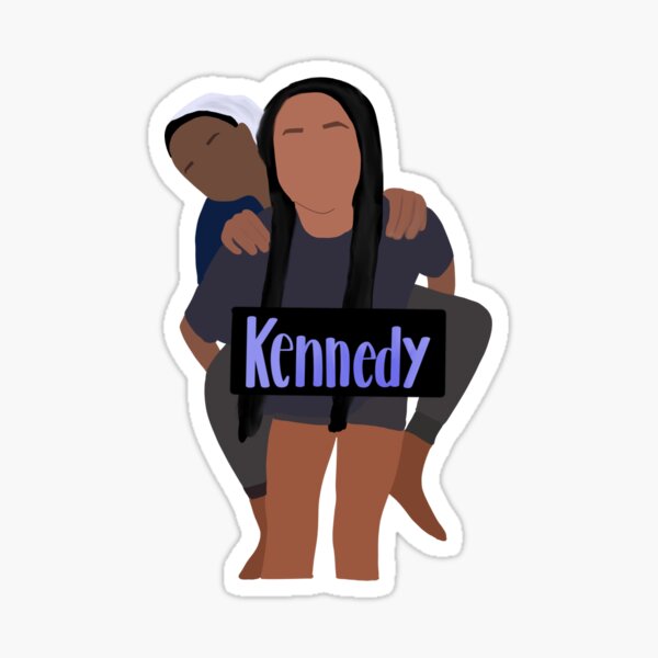 "Kennedy custom photo " Sticker for Sale by ArtbyAnkitha | Redbubble