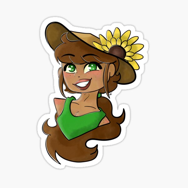 "Emma " Sticker for Sale by SketchyToonz | Redbubble