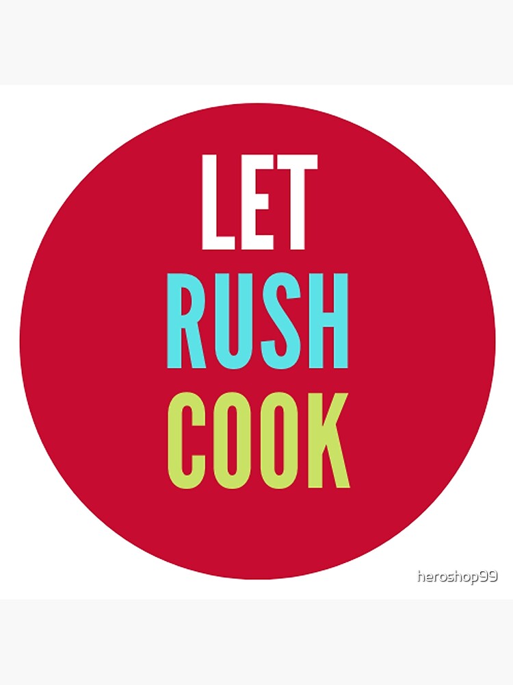 "Let Russ Cook" Canvas Print for Sale by heroshop99 | Redbubble