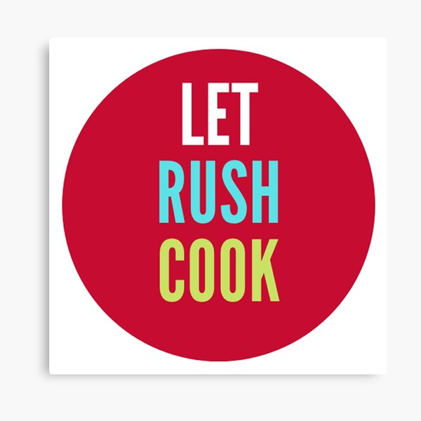 "Let Russ Cook" Canvas Print for Sale by heroshop99 | Redbubble