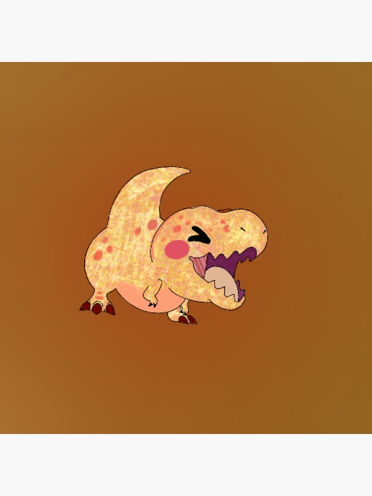 "T-rex chibi " Sticker for Sale by BlackkitSticks | Redbubble