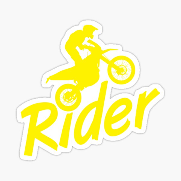 "Motorcycle Rider" Sticker for Sale by miljuvarghese | Redbubble