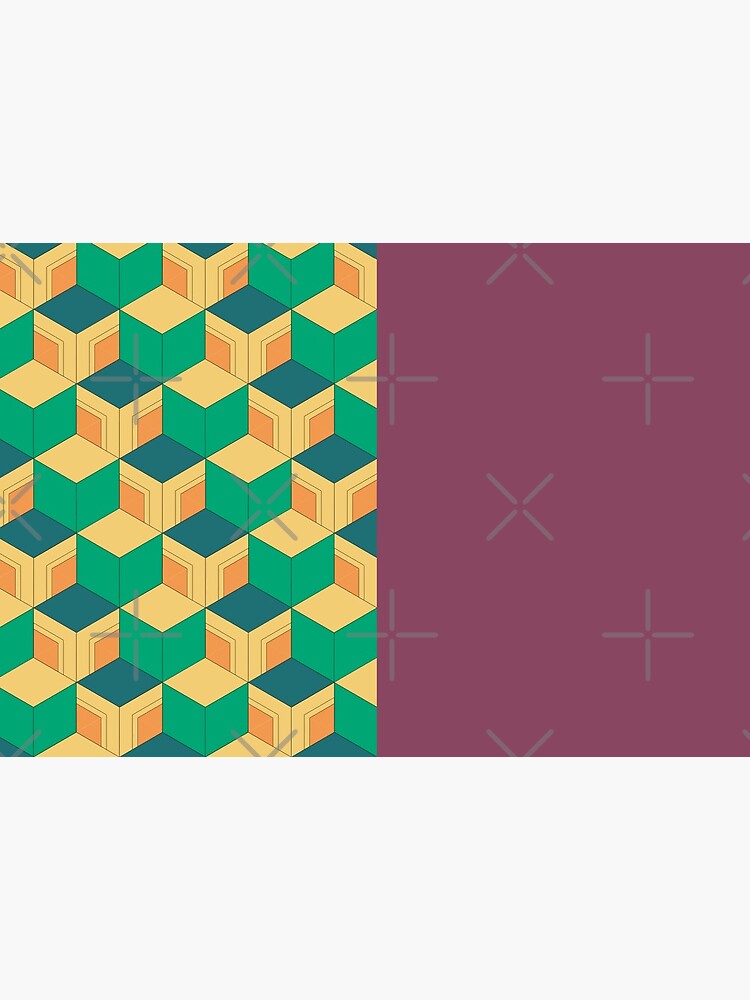 "Demon Slayer Tomioka Giyuu haori pattern (2.1 - contrast)" Mask by ...