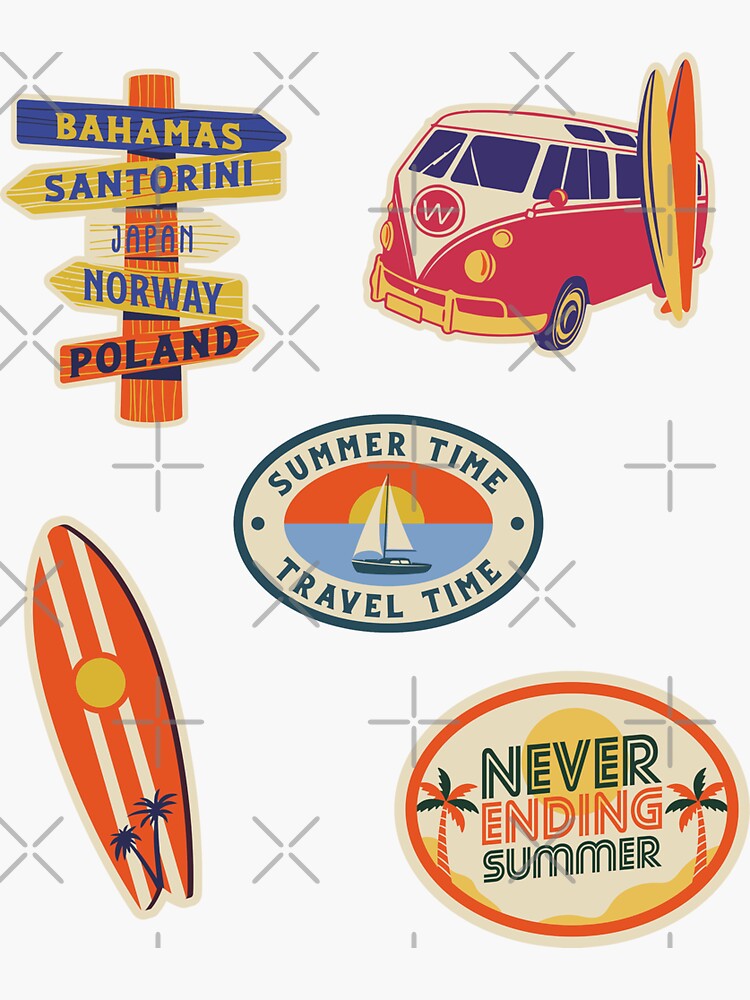 "The Traveller" Sticker by CustomAssist | Redbubble