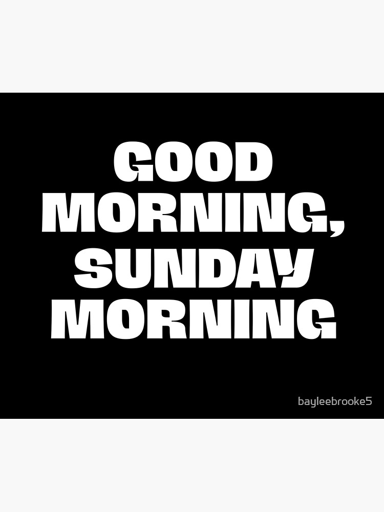 "Good Morning Sunday Morning Nancy Pelosi" Throw Blanket by ...