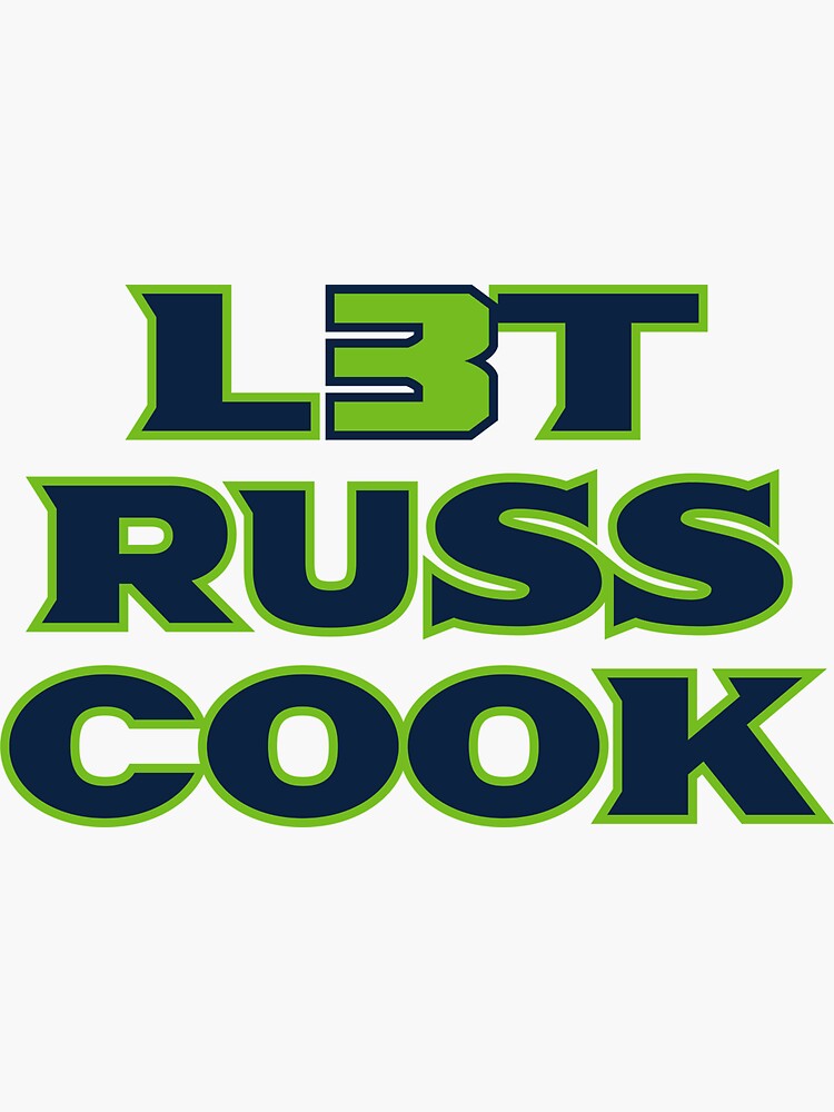 "Let Russ Cook 3 (Seattle)" Sticker for Sale by CreativeSatchel | Redbubble