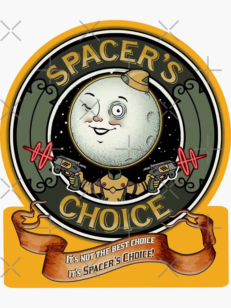 "Spacers Choice " Sticker for Sale by DBnation | Redbubble