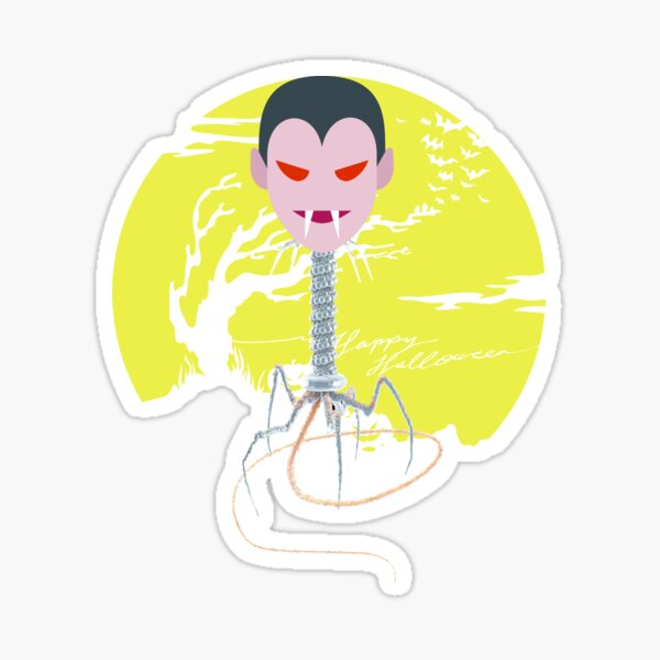 "MEDICAL LABORATORY SCIENTIST HALLOWEEN FULL MOON VAMPIRE PHAGE DRACULA ...
