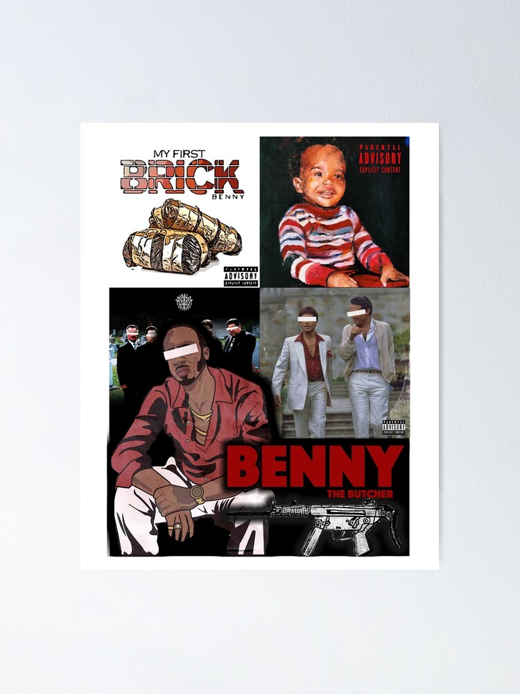 "Benny the Butcher" Poster for Sale by choyhoyland | Redbubble