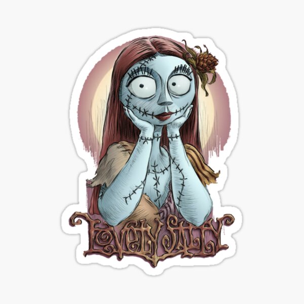 " Lovely Sally " Sticker for Sale by Keticreation | Redbubble