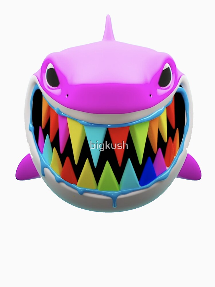 "69 shark" T-shirt for Sale by bigkush | Redbubble | tekashi 6ix9ine t ...