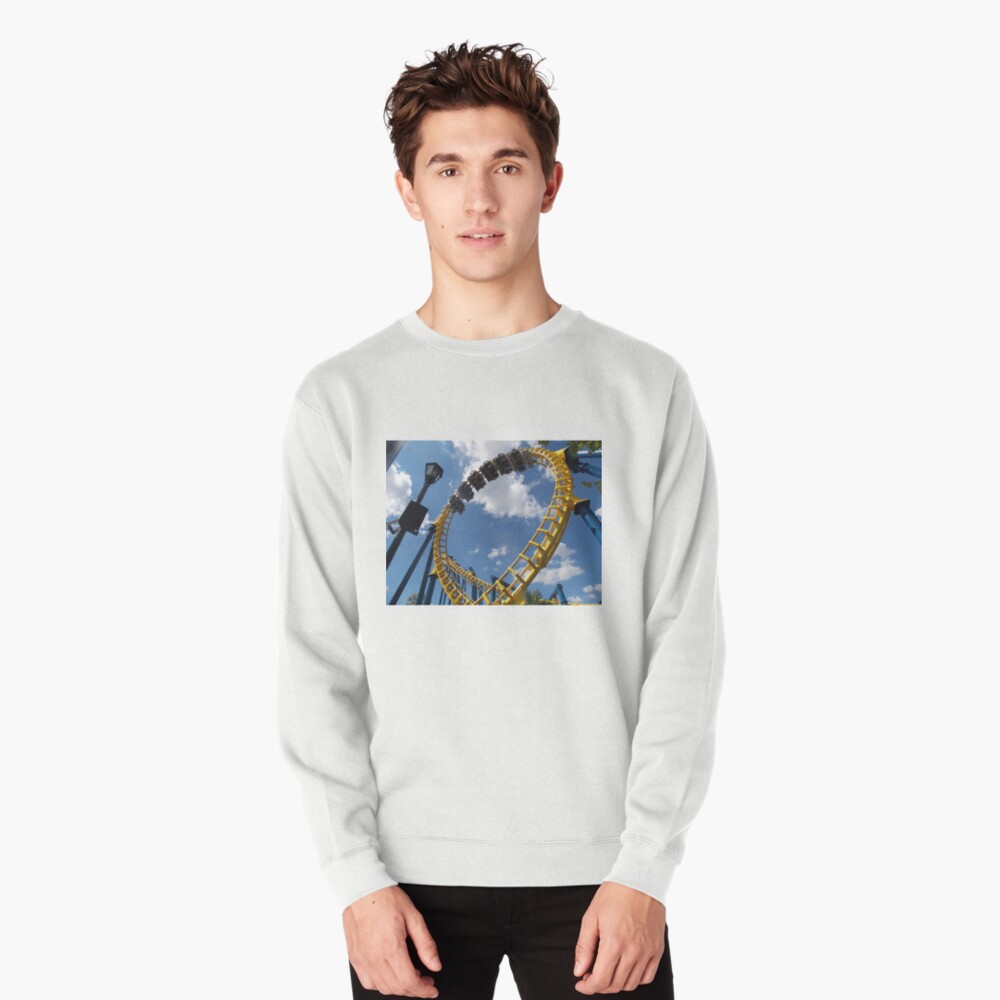 "NightHawk at Carowinds Roller Coaster" Sticker for Sale by CoasterLife ...