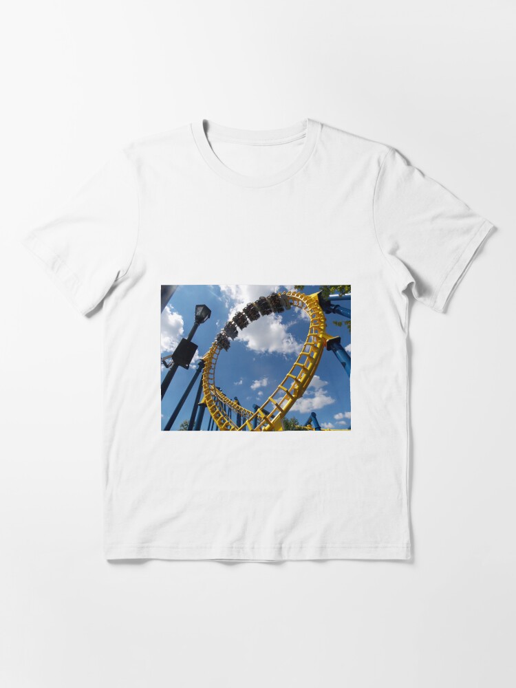 "NightHawk at Carowinds Roller Coaster" Essential T-Shirt for Sale by ...