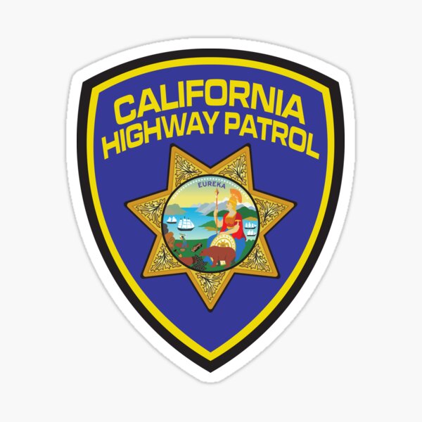 "CHP -- CALIFORNIA HIGHWAY PATROL Shield" Sticker for Sale by ...