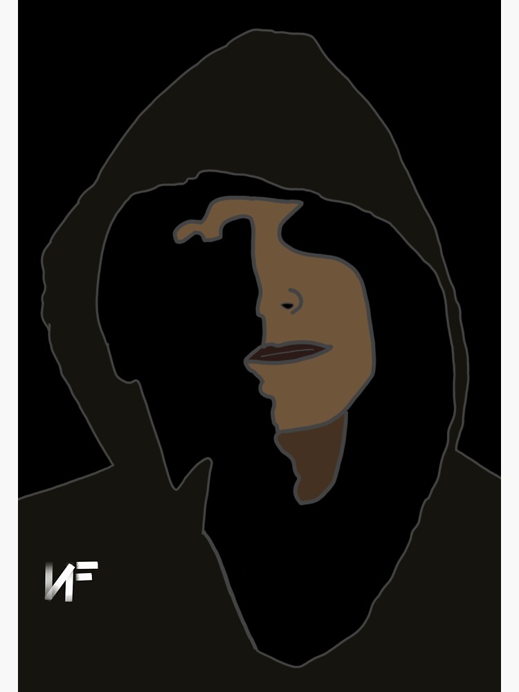 "NF fan art" Sticker for Sale by AMDdogs | Redbubble