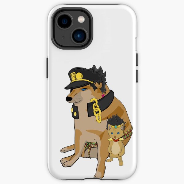 "Kujo Jotaro Cheems" iPhone Caseundefined by Mario-Perez-Art | Redbubble
