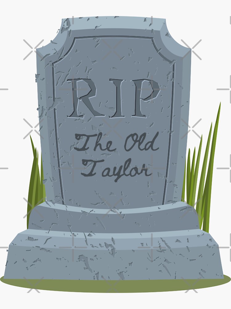 "The old taylor cant come to the phone right now - reputation" Sticker ...