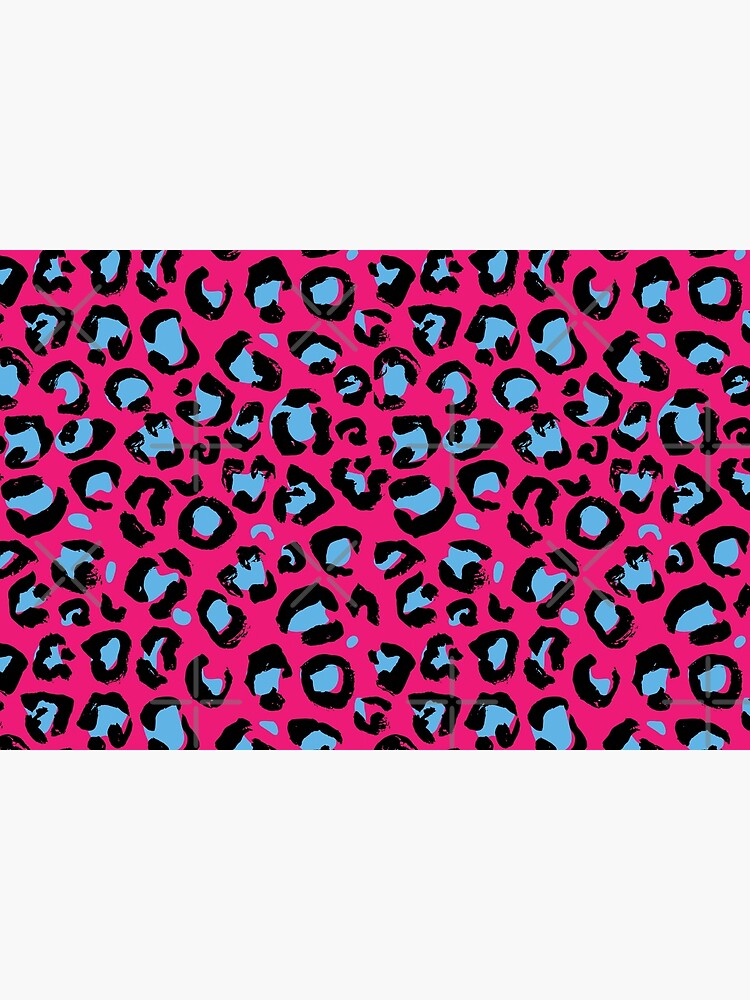 "80's Inspired Leopard Print Pattern " Poster by ShockwaveDsg | Redbubble