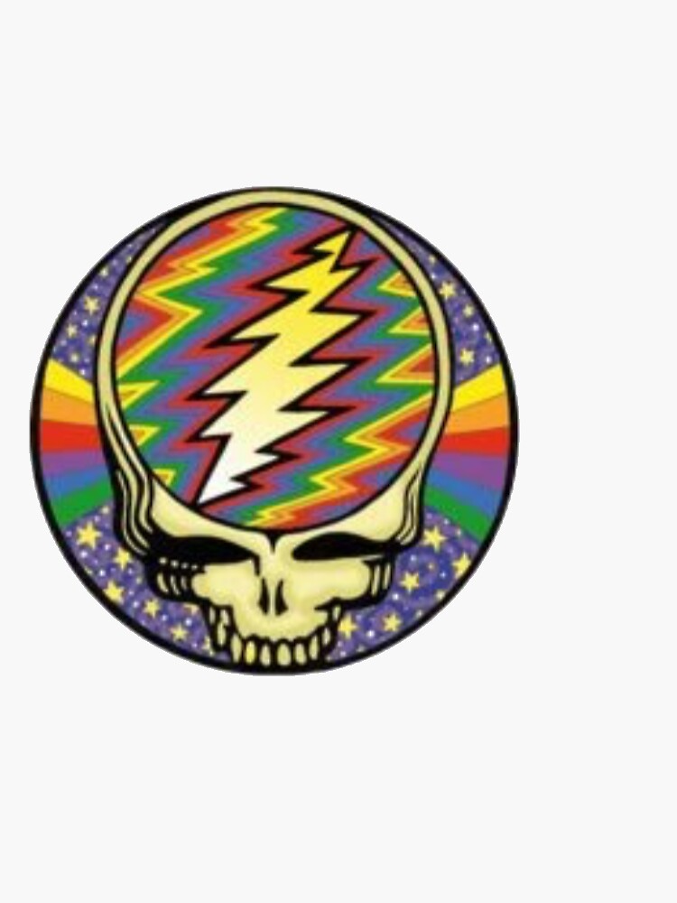 "Greatful dead" Sticker for Sale by Livrandel09 | Redbubble