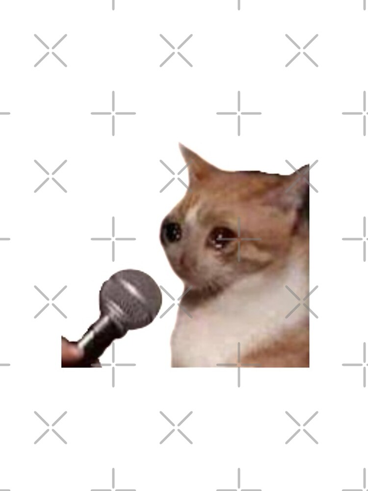 "Crying Cat Microphone Meme - Crying Cat Meme Crying Cat Microphone ...